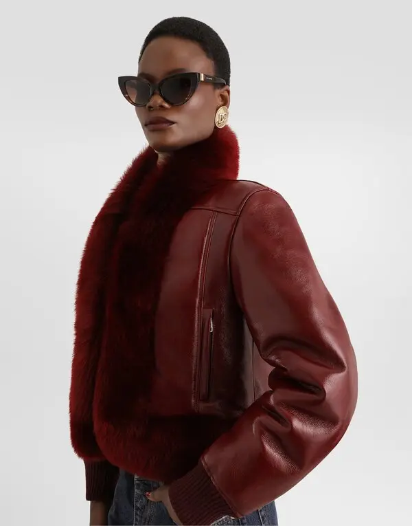Dolce & Gabbana Lambskin Jacket