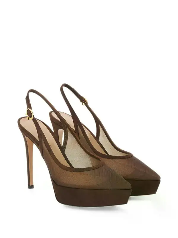 GIANVITO ROSSI Nikki Platform Pumps