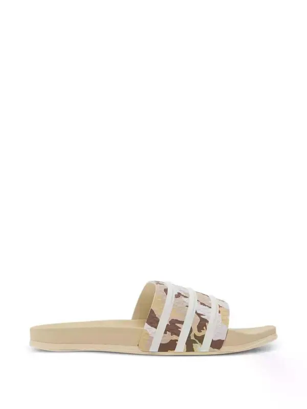 Adidas Adilette Og Cf Camouflage-print Slides