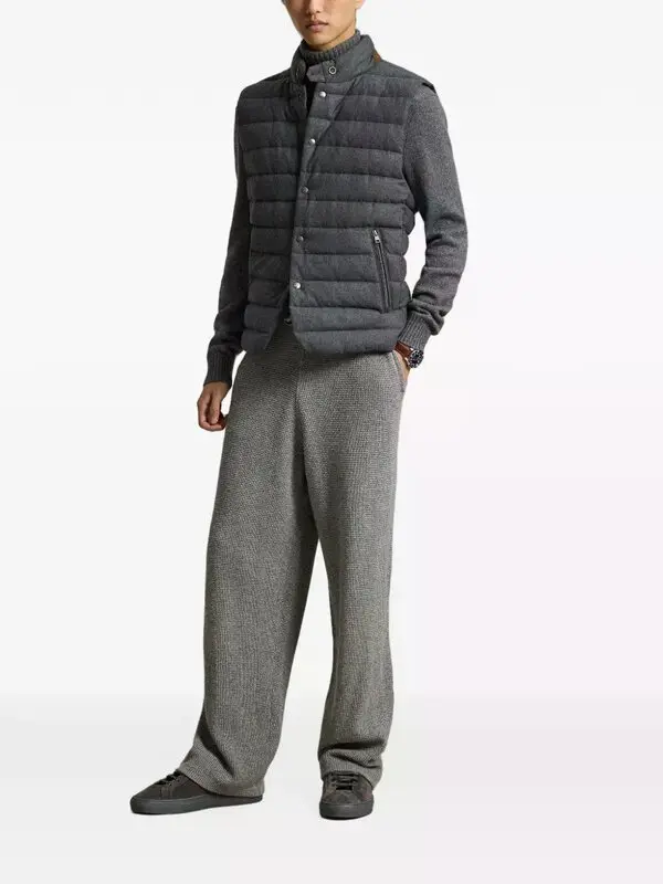 Polo Ralph Lauren Drawstring Pants In Cotton And Waffle-knit