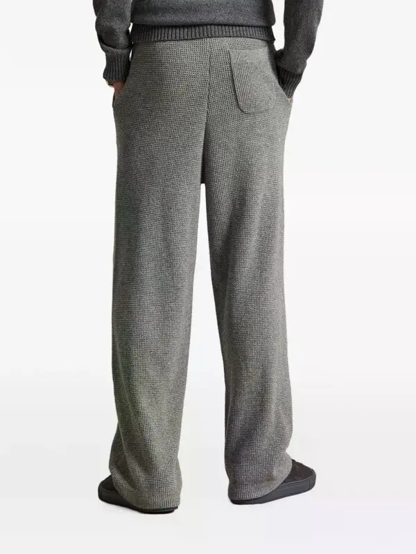 Polo Ralph Lauren Drawstring Pants In Cotton And Waffle-knit