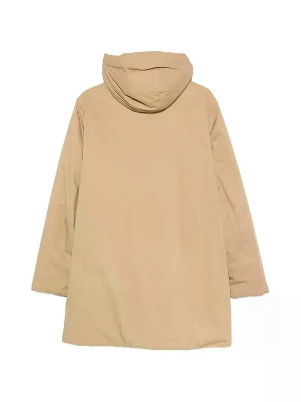 K-WAY Sophie Logo-patch Hooded Coat