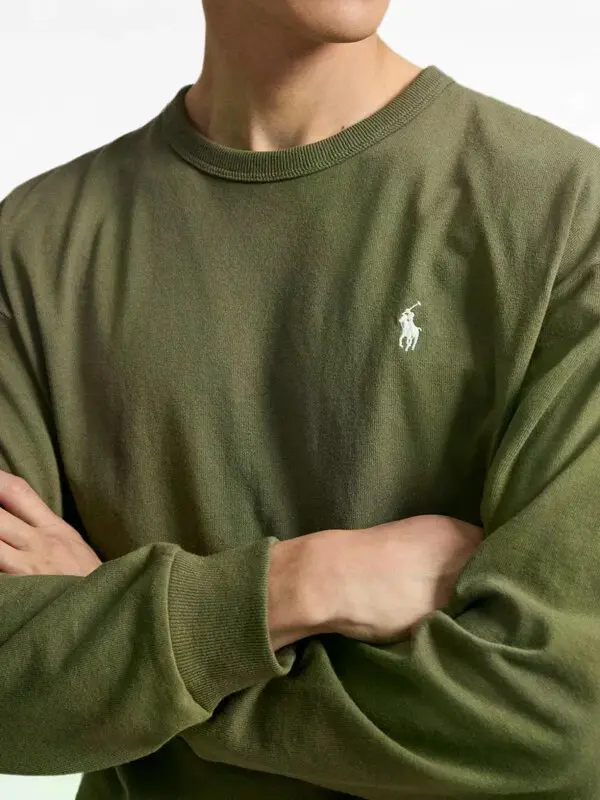Polo Ralph Lauren Relaxed Fit Jersey Long-sleeve T-shirt - Green