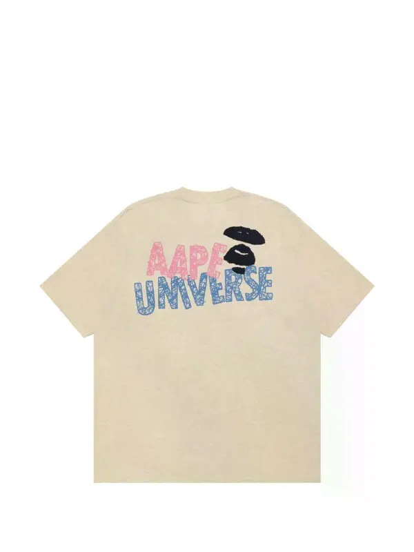 AAPE BY *A BATHING APE Logo-print T-shirt