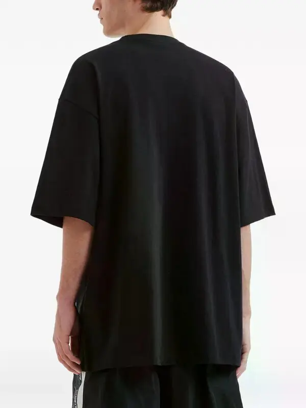We11Done Logo-print Oversized T-shirt