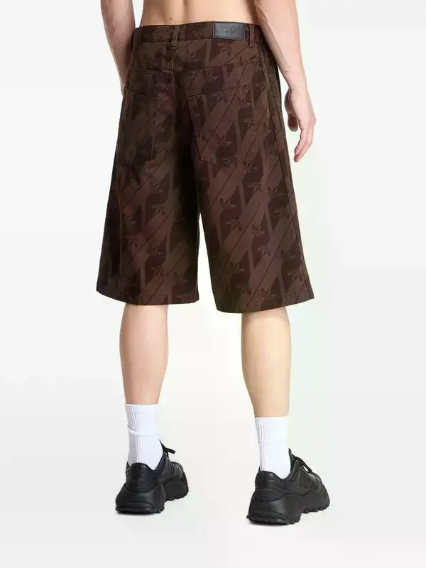 Adidas Monogram-print Shorts