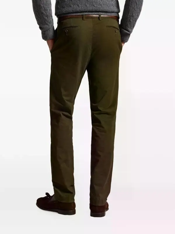 Polo Ralph Lauren Greenwich Slim Fit Stretch Chino Trousers - Green