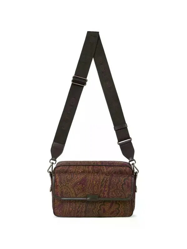 Etro Large Arnica Paisley-print Shoulder Bag