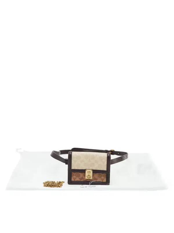 COACH VINTAGE Hutton Signature Belt Bag
