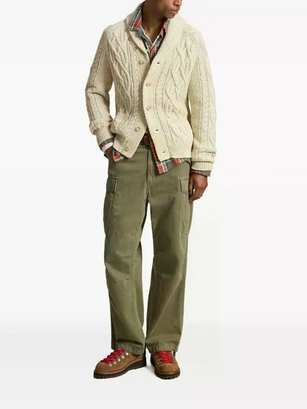 Polo Ralph Lauren Cable-knit Shawl-collar Cardigan