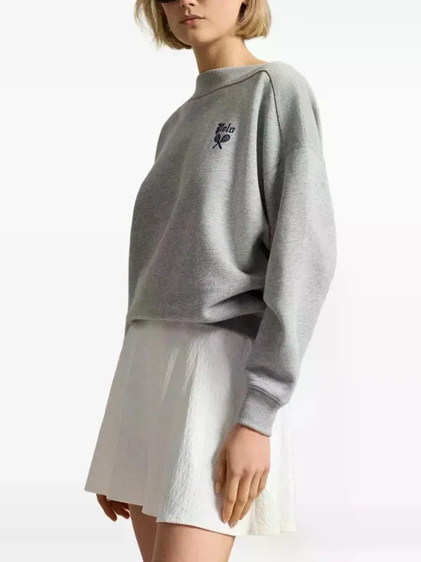 Polo Ralph Lauren Bateau-neck Logo-embroidered Sweater