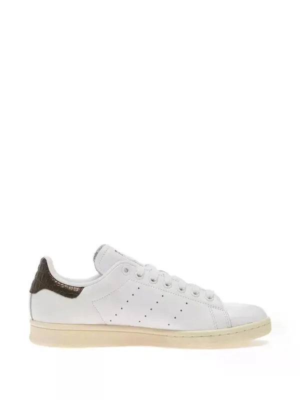 Adidas Stan Smith Croc-effect Sneakers - White