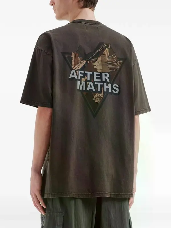 AFTERMATHS Graphic-print Cotton T-shirt