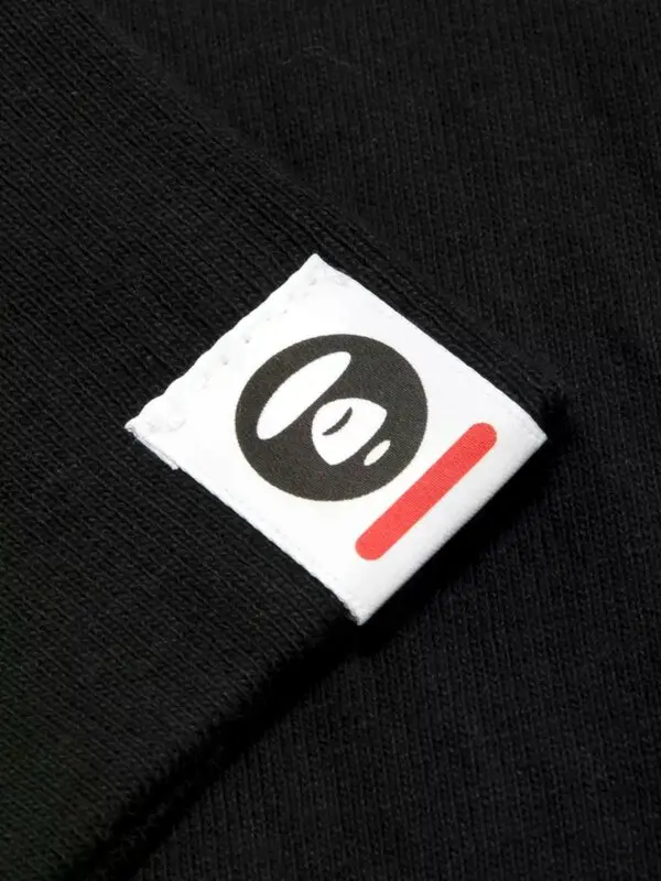 AAPE BY *A BATHING APE Logo-patch Long-sleeve T-shirt