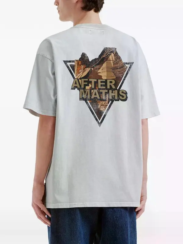 AFTERMATHS Graphic-print Cotton T-shirt