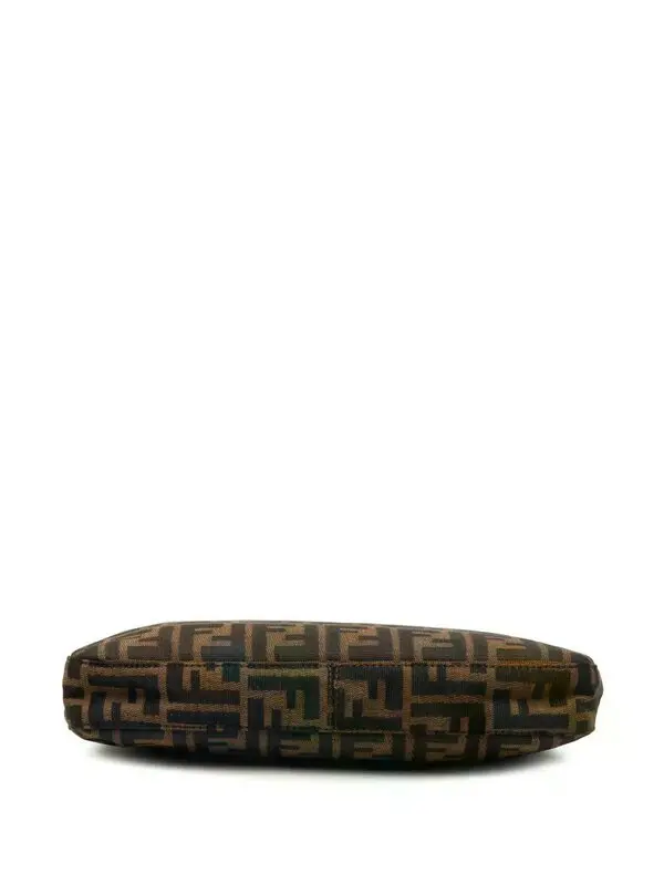 Fendi 2000-2010 Zucca Canvas Shoulder Bag
