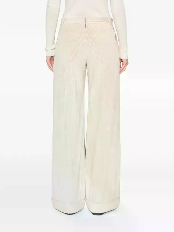 Brunello Cucinelli Corduroy Wide-leg Trousers