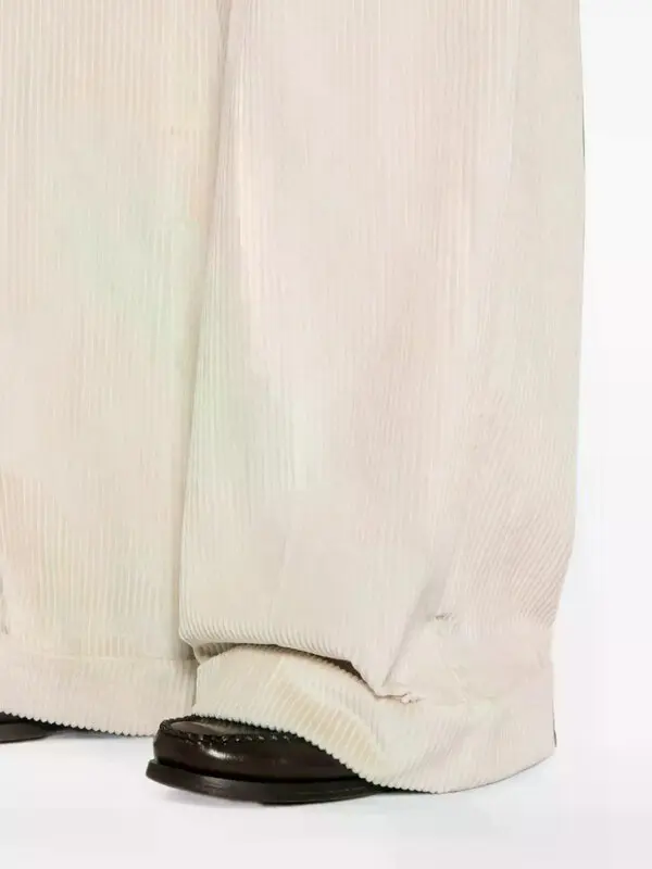 Brunello Cucinelli Corduroy Wide-leg Trousers