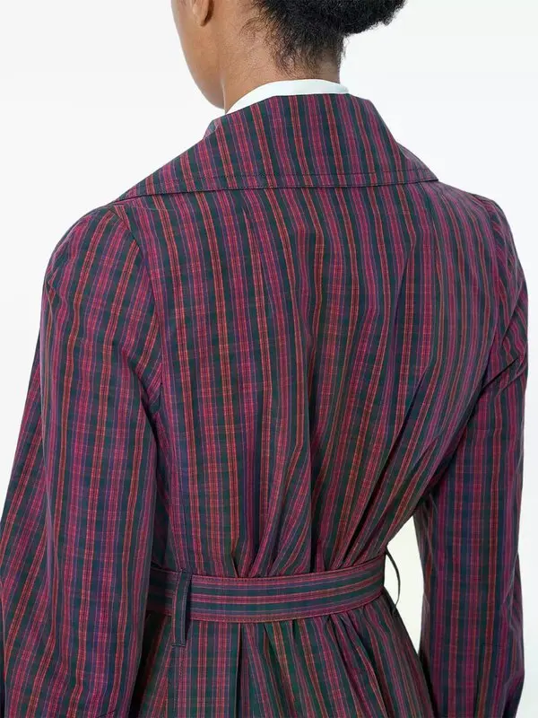 VIVIENNE WESTWOOD Belted Button-down Trench Coat