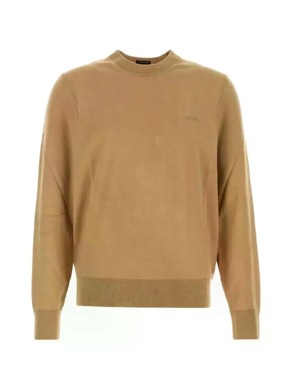 BOSS Virgin-wool Crew-neck Sweater