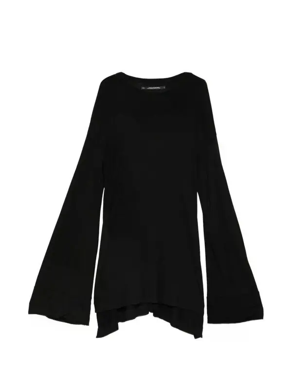 JULIUS Draped Long-sleeve T-shirt