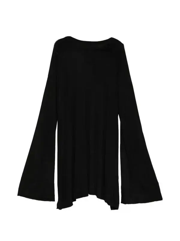 JULIUS Draped Long-sleeve T-shirt
