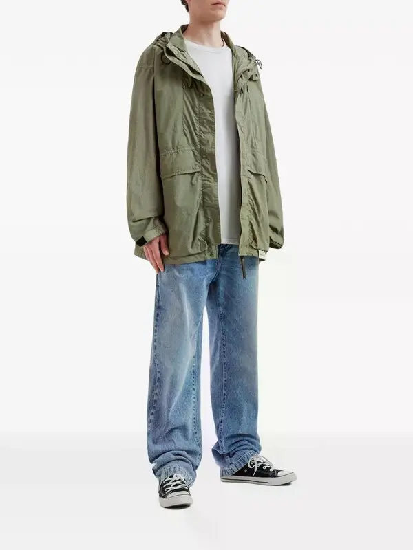 AFTERMATHS Hooded Windbreaker Jacket