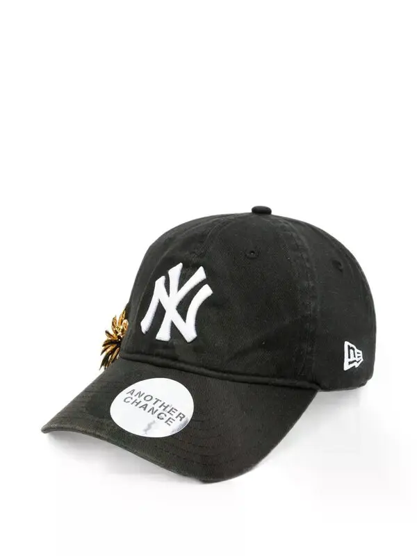 ANOTHER CHANCE Embellished Logo-embroidered Baseball Cap
