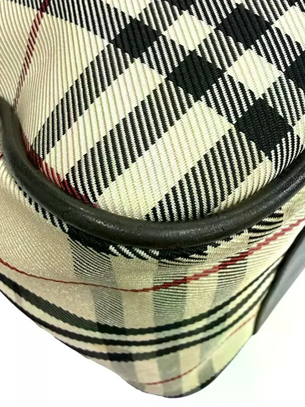 Burberry 2000-2017 House Check Canvas Handbag