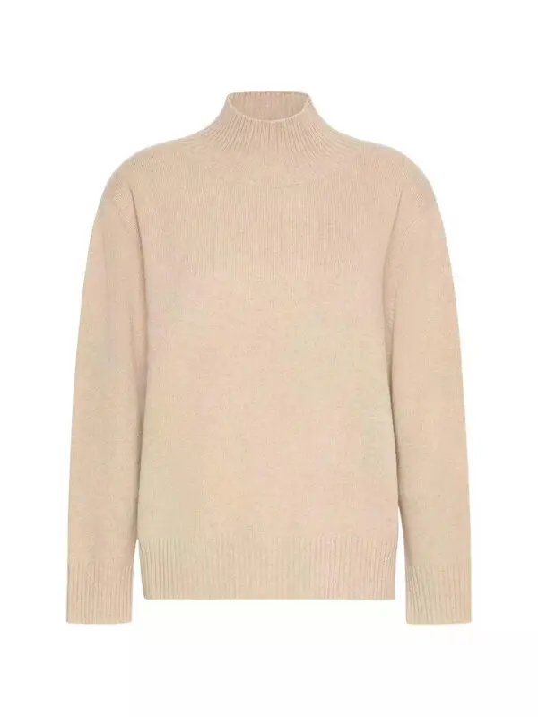 Max Mara Cashmere Turtleneck Sweater - Neutrals