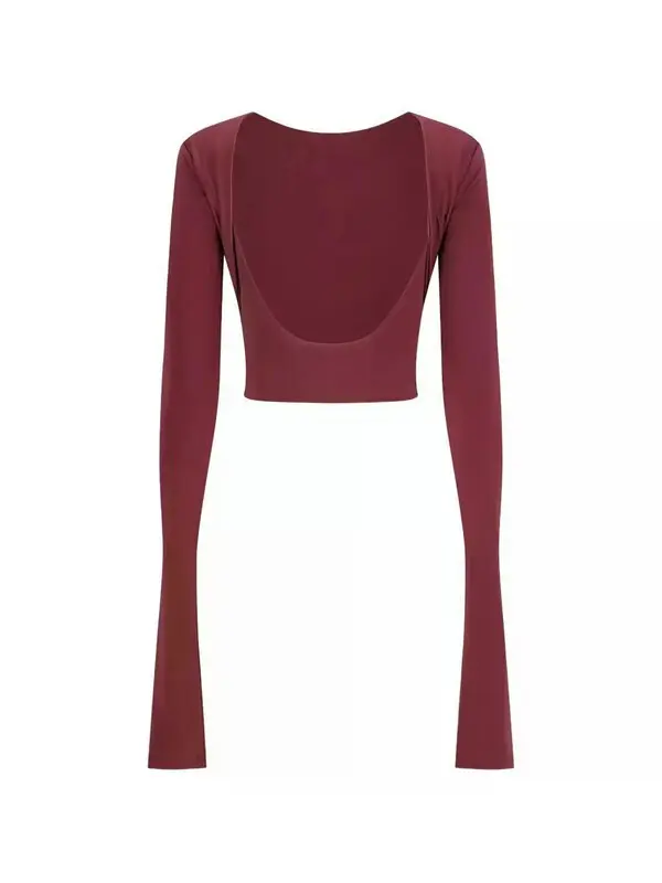 Andamane Lia Open-back Crop Top