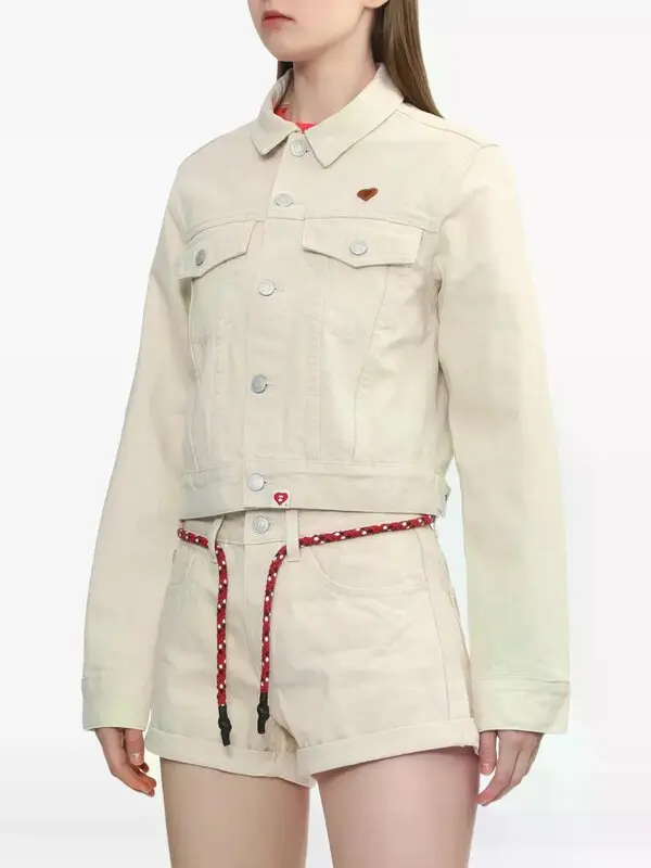 APEE™ BY *A BATHING APE® Logo-embossed Denim Jacket