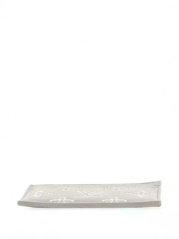 LOUIS VUITTON Double Monogram Shadow Leather Card Holder