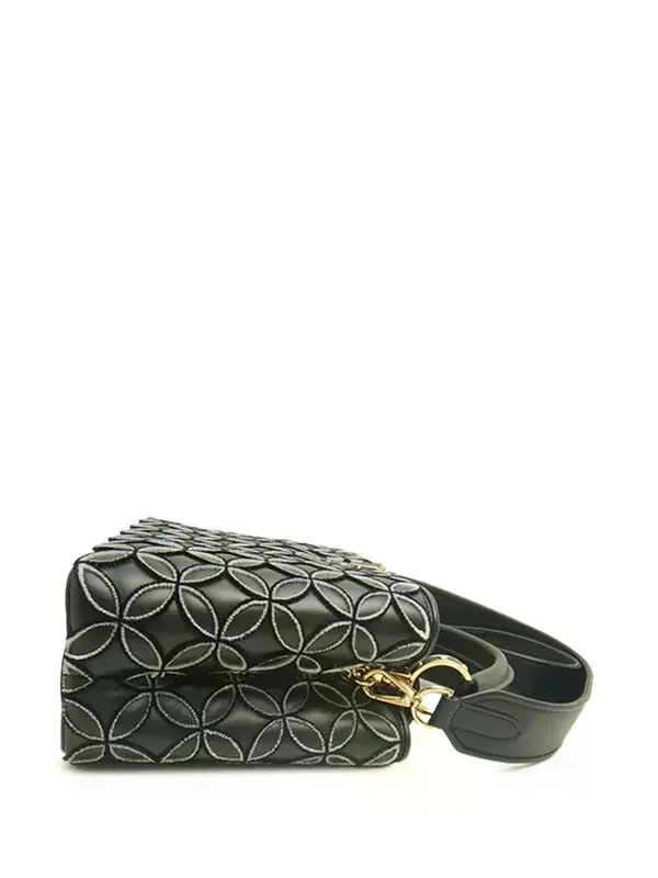 LOUIS VUITTON 2020 Quilted Lambskin Flower Capucines Bb Satchel