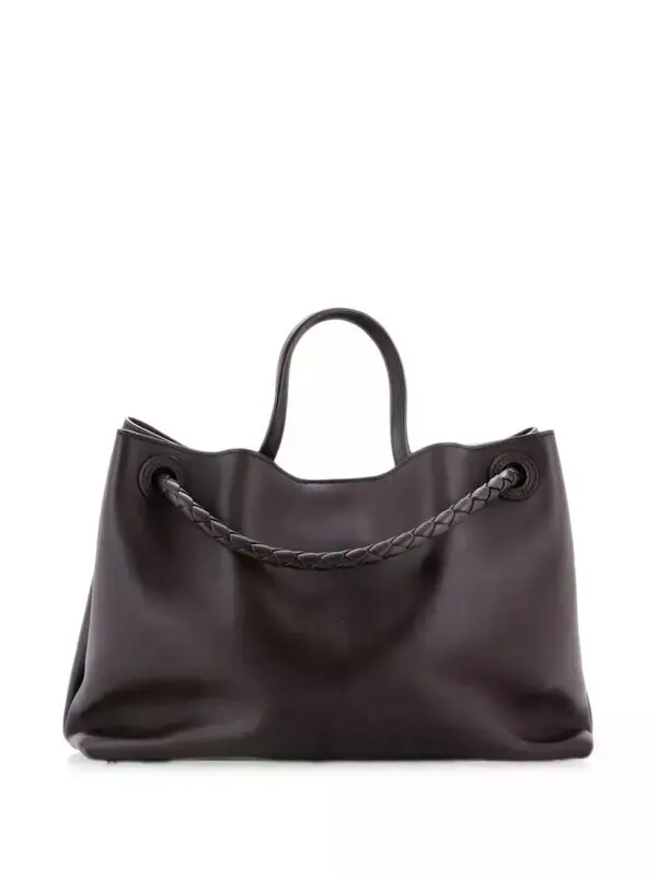Bottega Veneta Andiamo Top Handle Bag Leather Medium Satchel