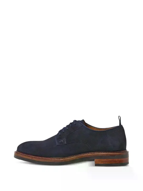 HACKETT LONDON Egmont Fine Suede Derby Shoes
