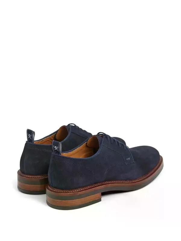 HACKETT LONDON Egmont Fine Suede Derby Shoes