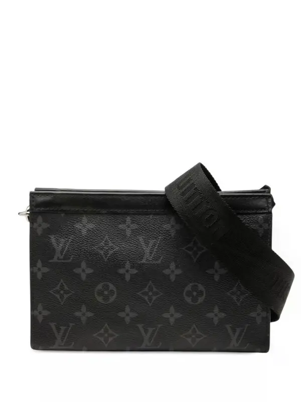 LOUIS VUITTON Monogram Eclipse Gaston Wearable Wallet Crossbody Bag