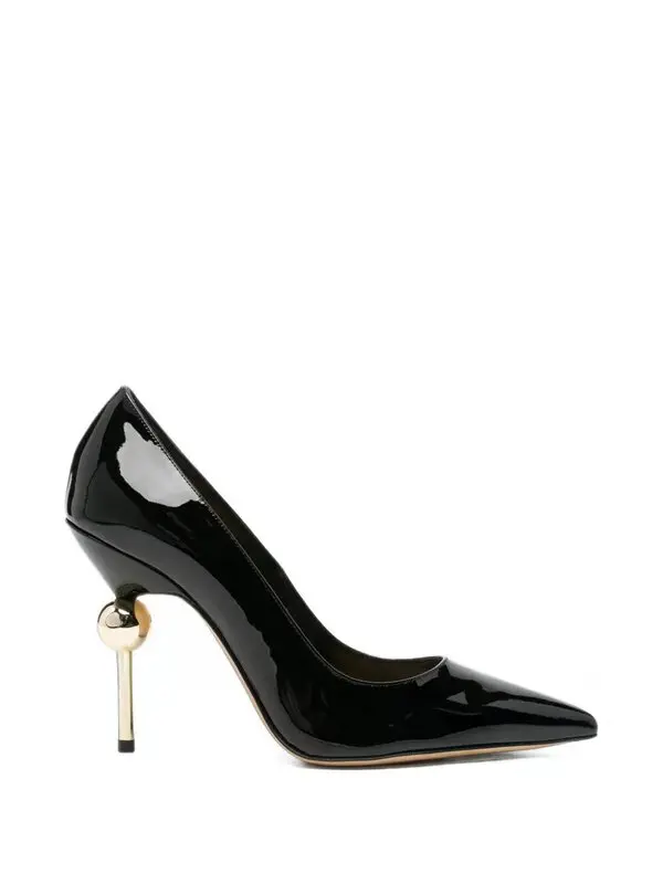 CAMILLA GABRIELI Sofia 105 Patent Leather Pumps