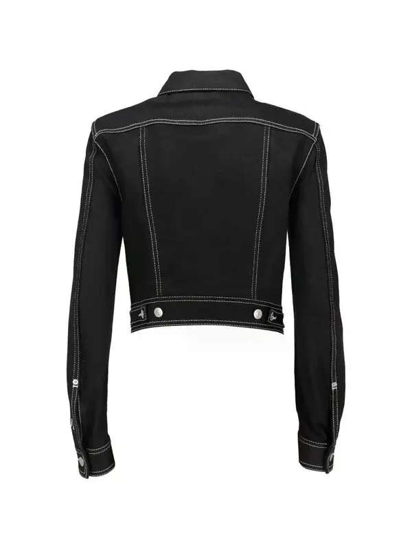 Dsquared2 Lace-up Denim Jacket