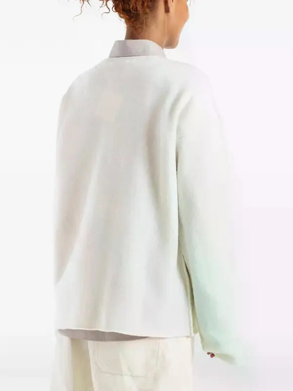 Sofie D'hoore Crew-neck Drop-shoulder Wool Sweater