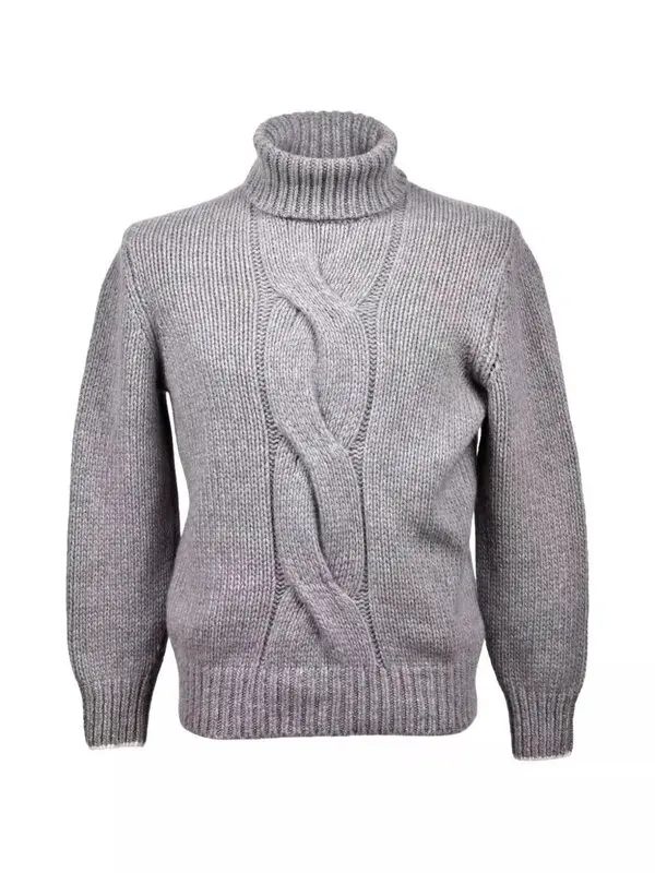 Brunello Cucinelli Cable-knit Roll-neck Sweater