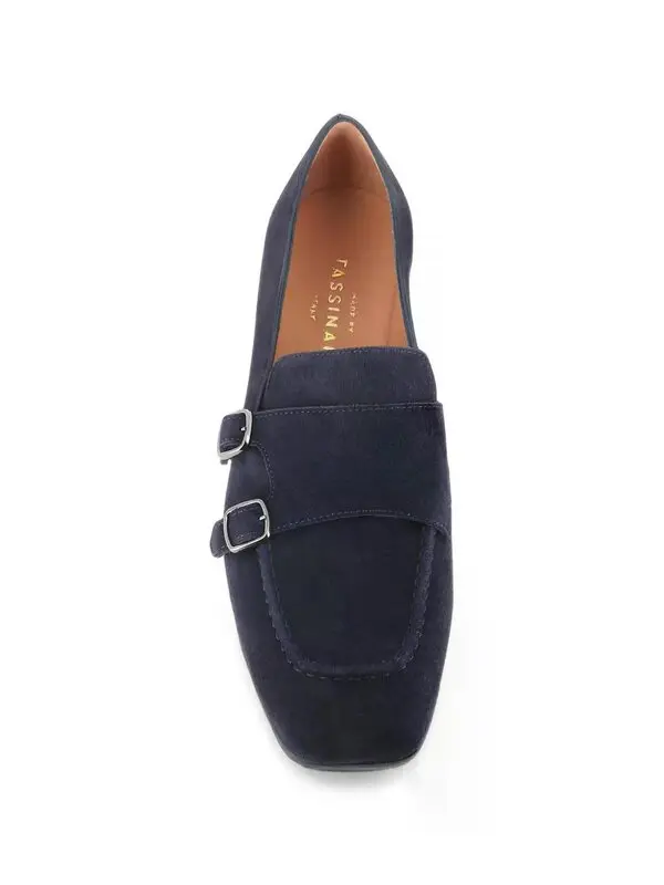 TASSINARI Taxi Drivers Double-strap Suede Loafers