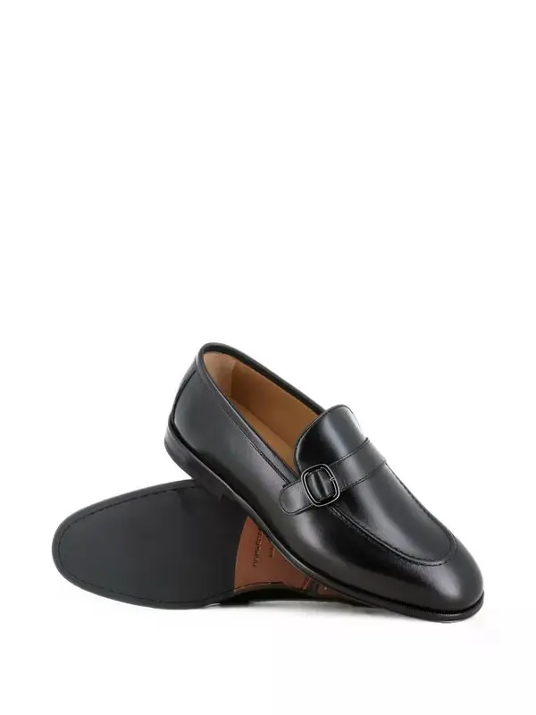 HENDERSON BARACCO Buckle-fastening Leather Loafers