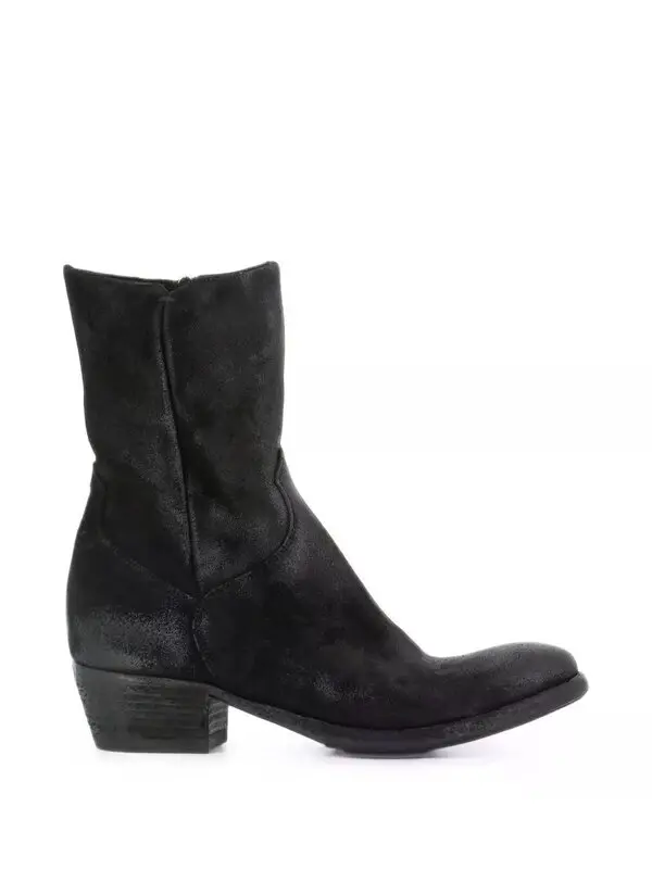 PANTANETTI Suede-finish Ankle Boots