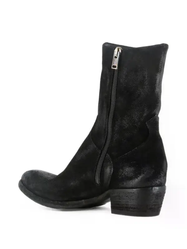 PANTANETTI Suede-finish Ankle Boots