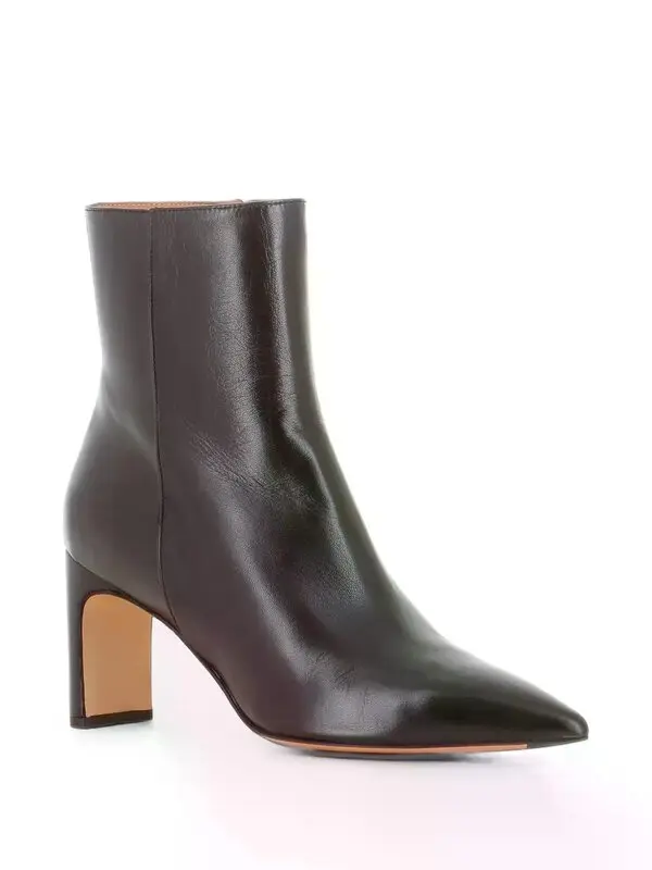 TASSINARI Pointed-toe Leather Ankle Boots