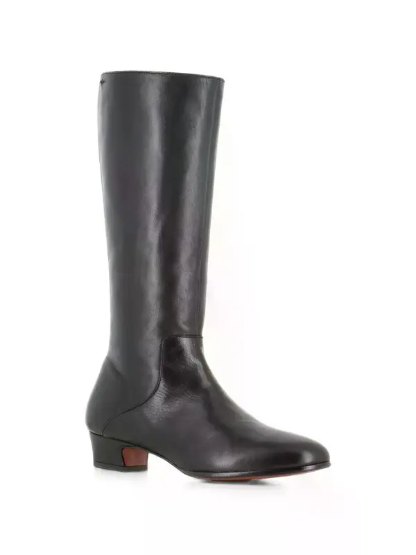 ALEXANDER HOTTO Leather Knee-high Boots