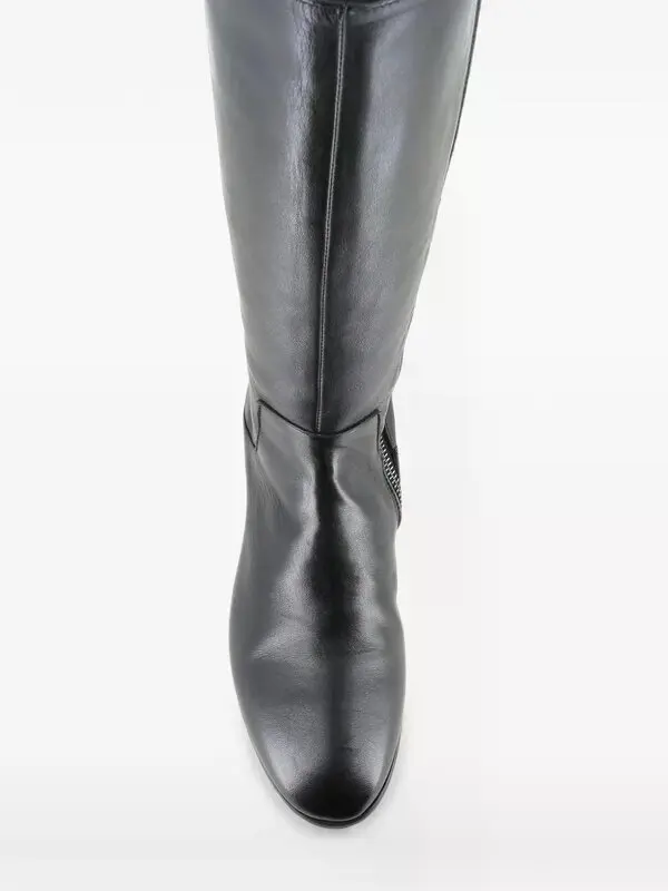 ALEXANDER HOTTO Leather Knee-high Boots