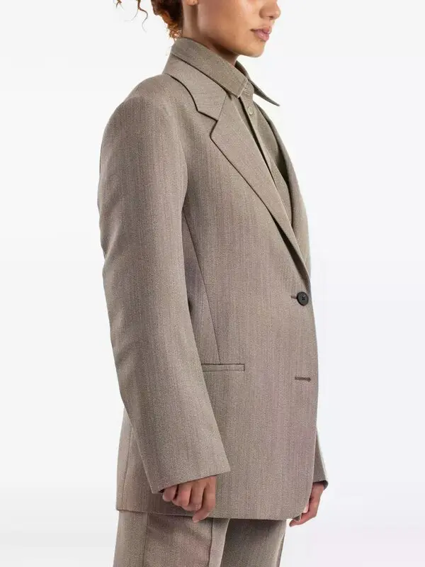 Studio Nicholson Notched-lapel Tailored Blazer